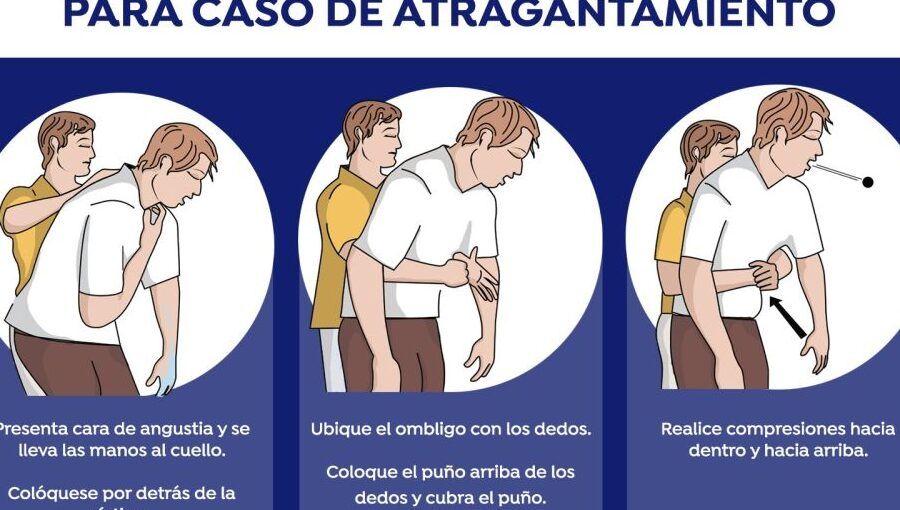 Salva Vidas Maniobra De Heimlich Para Atragantamiento En Ni os Y Adultos