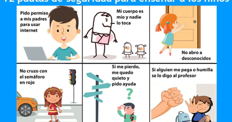Educación sobre seguridad infantil: medidas importantes